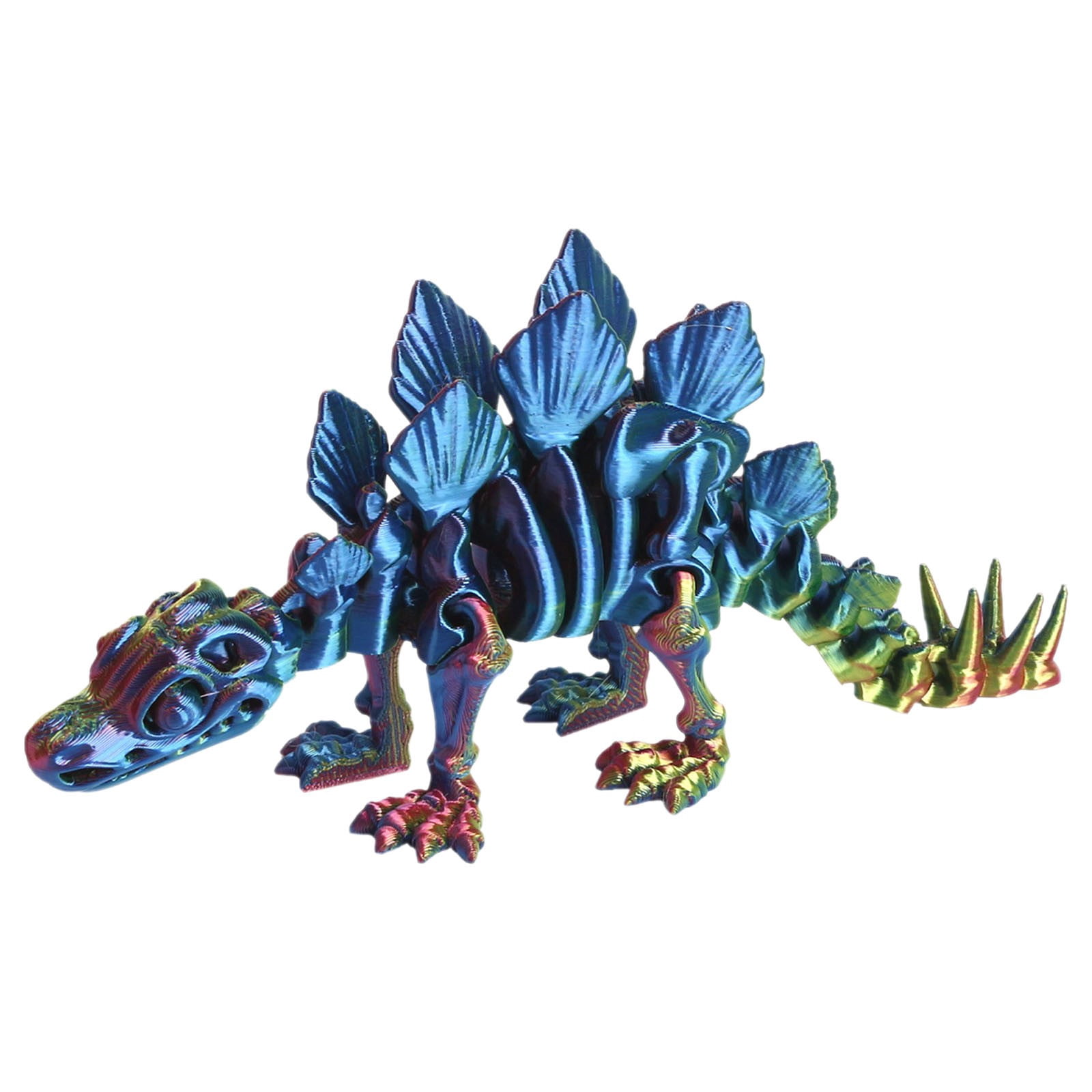 1 esqueletos de dinosaurios impresos en 3D, juguetes de animales dragón ...