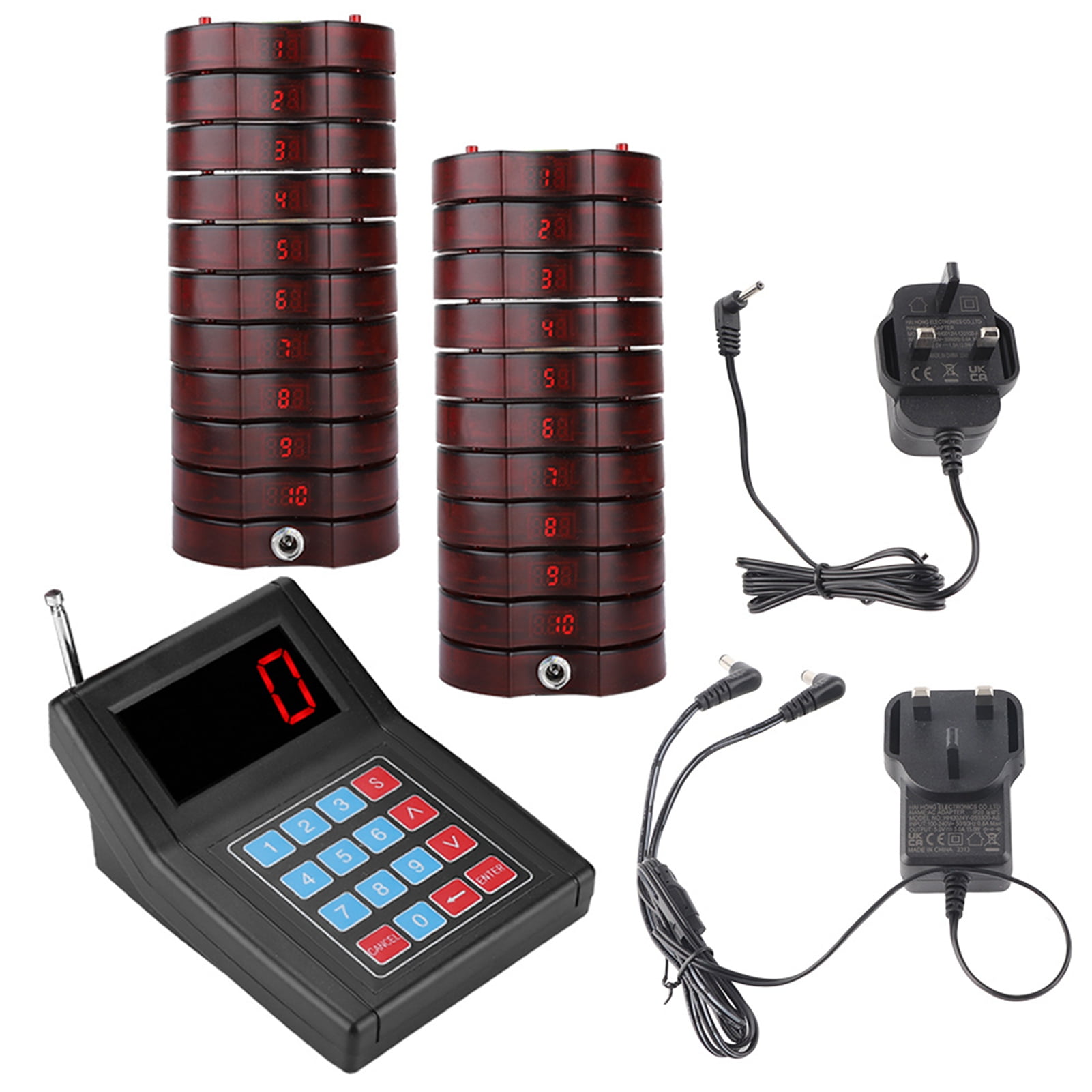 1?for?20 1.5KM Connection Restaurant Calling System Wireless Guest ...