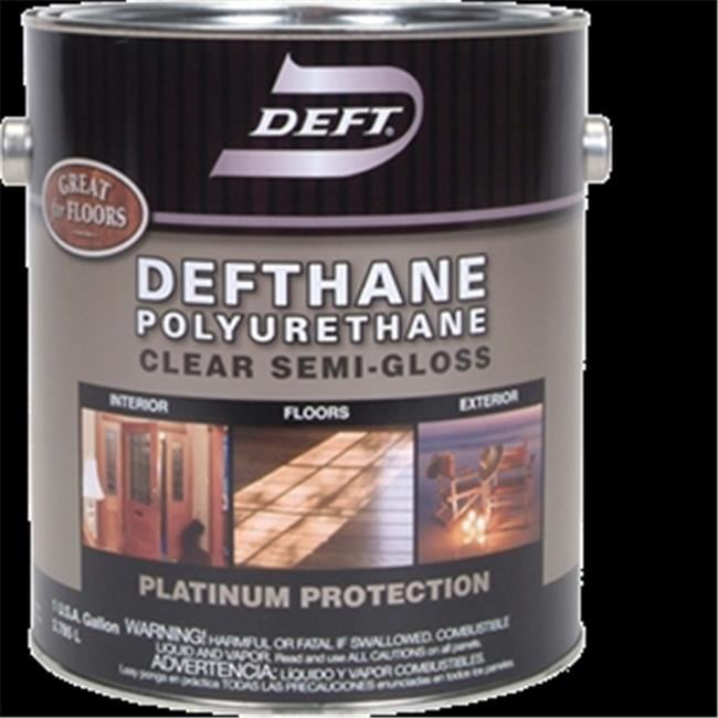 Deft Defthane VOC Semi-Gloss Clear Interior/Exterior Polyurethane, 1 ...