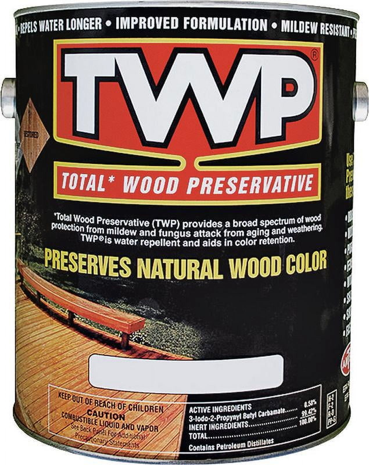 Gemini TWP116 Rustic Oak 1 gal, TWP 100 Series Total Wood Protection ...