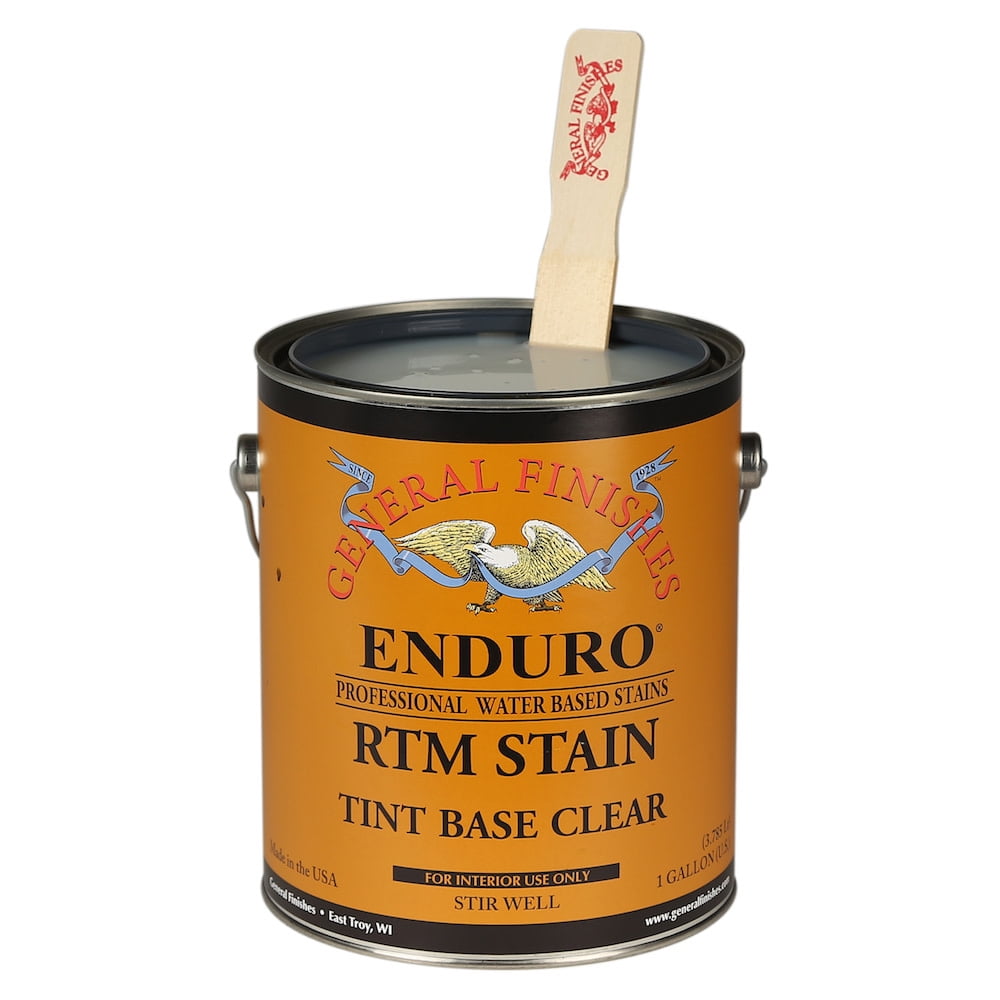 1 gal General Finishes GTBC Clear Tint Base Enduro RTM Water-Based Wood ...