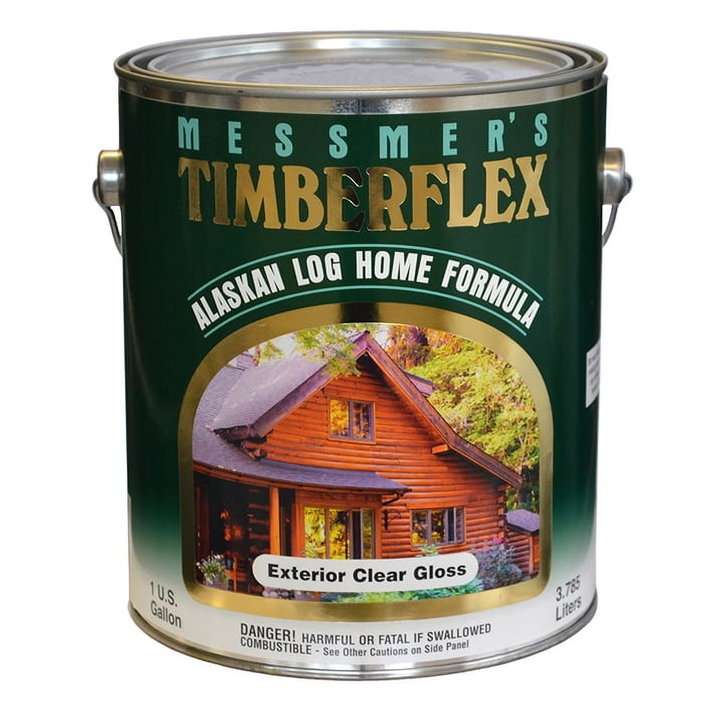 1 gal Messmer's TF-500GL Clear Timberflex Alaskan Log Home Formula, Oil ...