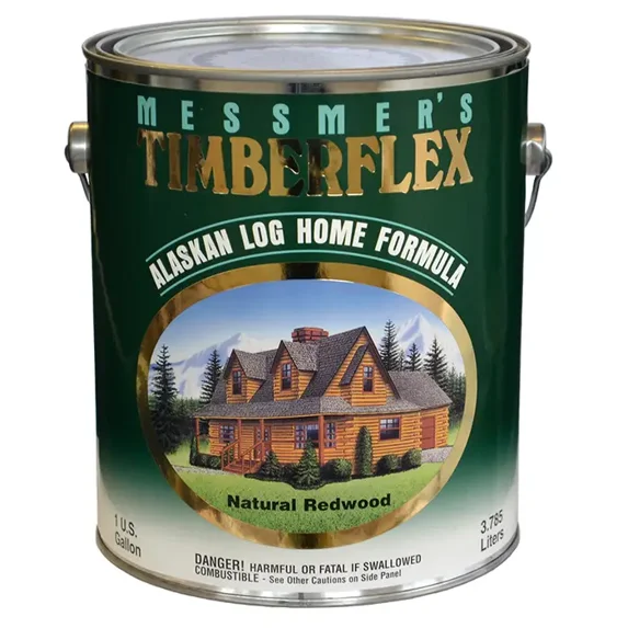 1 gal Messmer's TF-503 Natural Redwood Timberflex Alaskan Log Home ...