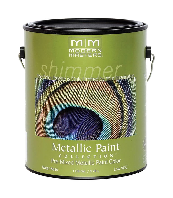me200-gal metallic paint, pale gold - Walmart.com