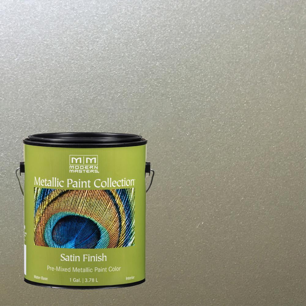 Modern Masters, Satin Metallic Paint, 1 gal ME206, Champagne Metallic ...
