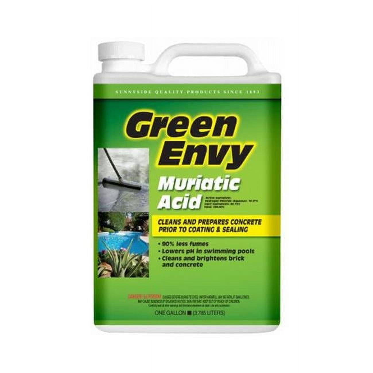1 gal Muriatic Acid, Green - Walmart.com