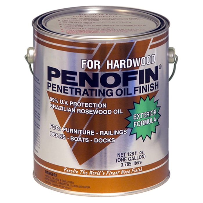 Penofin Transparent Tigerwood Oil-Based Penetrating Hardwood Stain, 1 ...
