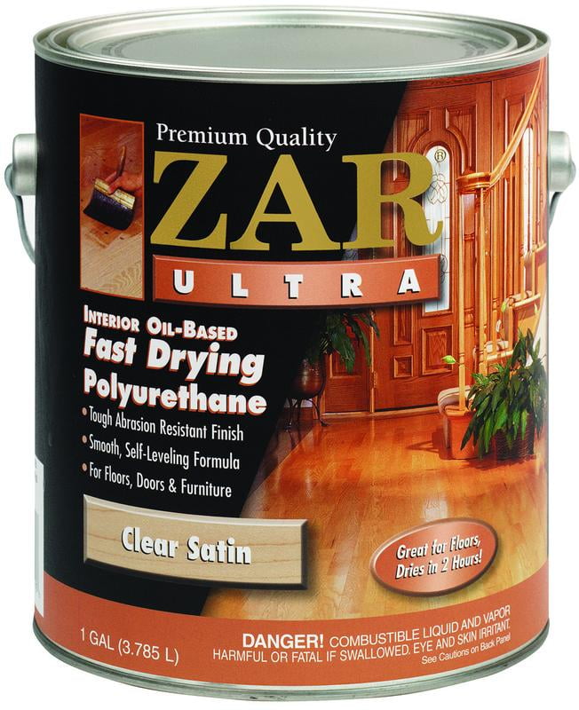 1 gal UGL 32913 Clear Zar, Poly SL Interior Oil-Based Polyurethane ...