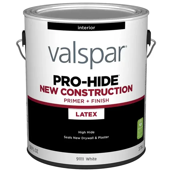 1 gal Valspar 91111 White Pro-Hide New Construction Primer - Walmart.com