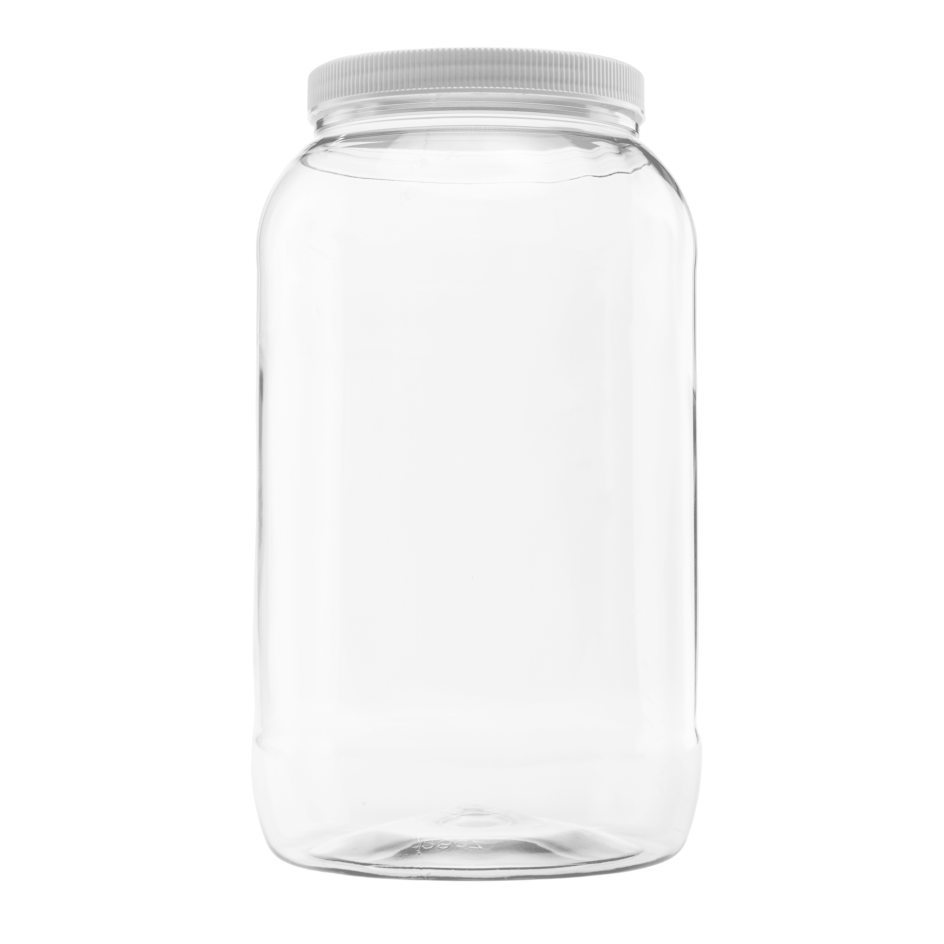 CLEARVIEW CONTAINERS, 1 Gallon Plastic Jar with Leakproof Lid ...