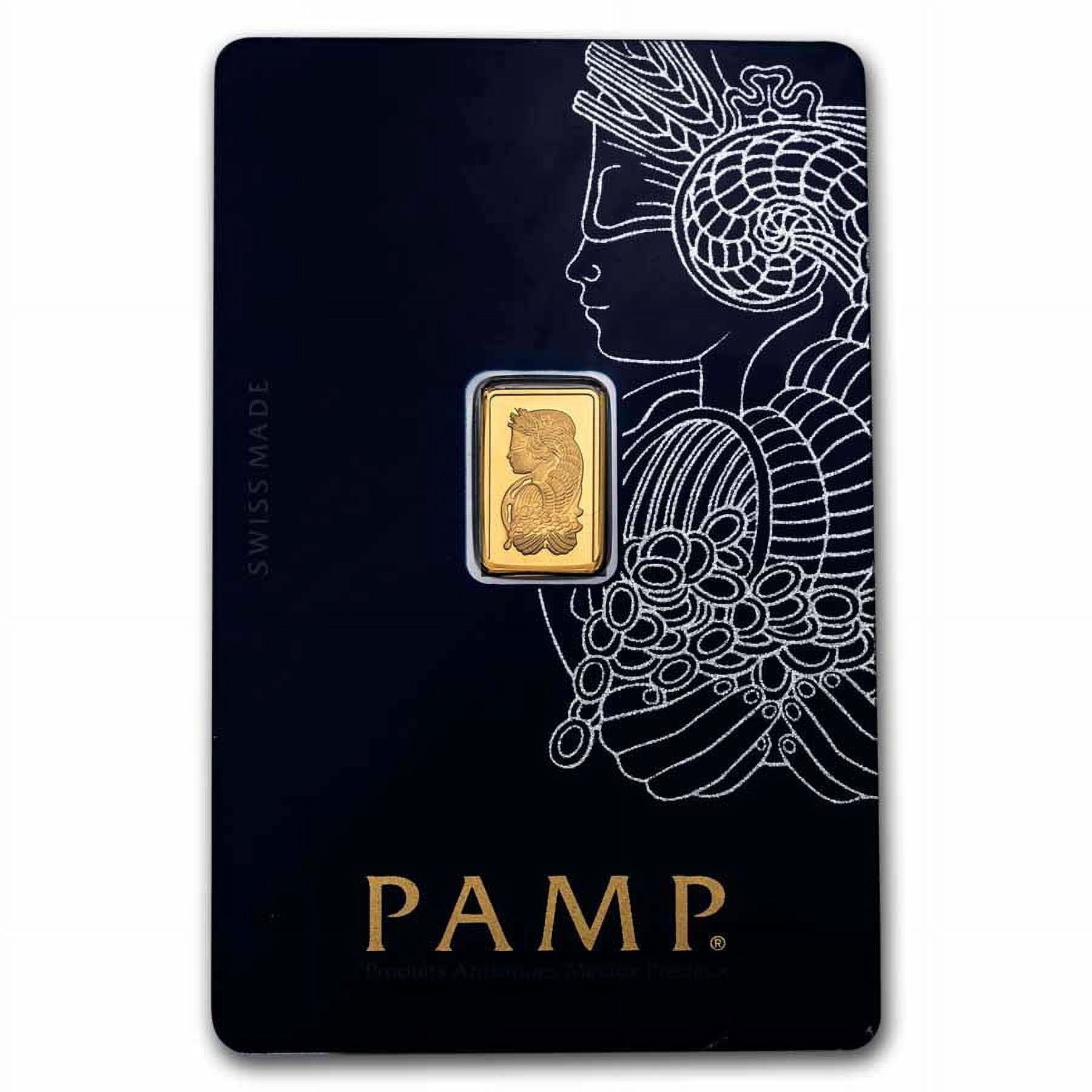 MKS PAMP 1g Gold Bullion Bar - Lady Fortuna Veriscan (In Assay ...