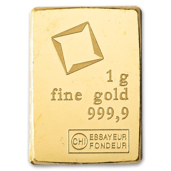 1 Gram Gold Bar, .9999 Fine Gold, Random Design, Physical Gold ...