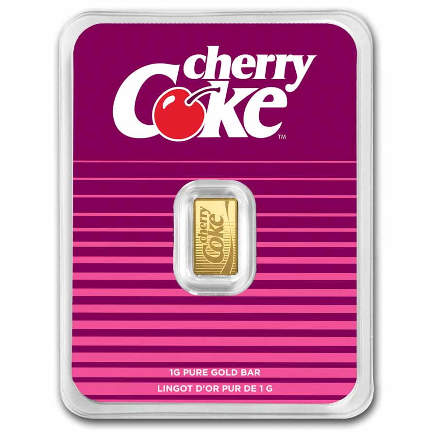 1 gram Gold Bar in TEP - Coca-Cola® Cherry Coke - Walmart.com