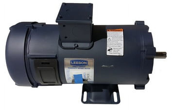 1 hp 1800 RPM 56C Frame 48V DC TEFC Leeson Electric Motor # 109102 ...