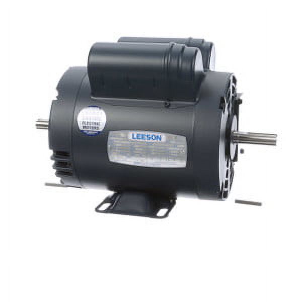 1 hp 3450 RPM 115/208-230V Double Shafted Power Tool Motor Leeson ...