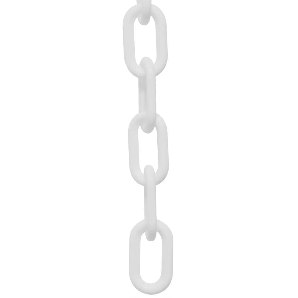 1 in. (#4 mm to 25 mm) x 100 ft. Plastic Chain in White - Walmart.com
