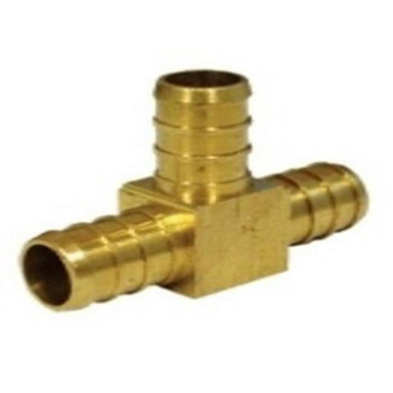 1 in. Brass Pex x Pex x Pex Coupling Tee - Walmart.com