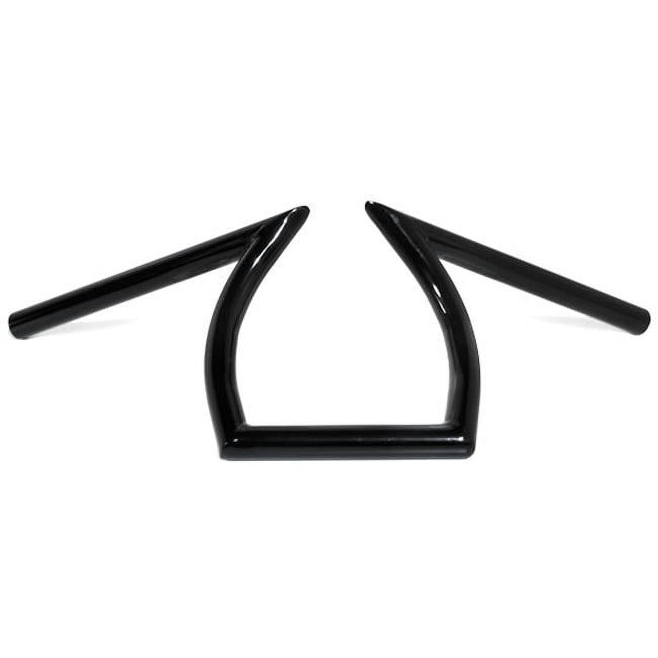 1 in. Motorcycle Handlebar Steel Z-Bar Style Bobber Cruiser Cafe Racer ...