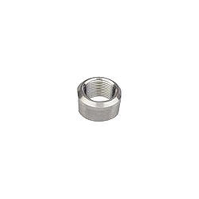 1 in. NPT Female Bung Weld-On Recessed Flange Aluminum - Natural ...