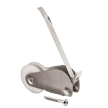 7/8 in. Nylon Bi-Fold Closet Spring-Loaded Top Roller Guide (2-pack ...