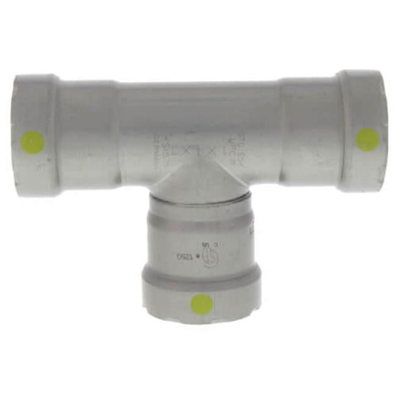 1 in. Steel Tee MegaPressG, Press x Press x Pipe Fittting, Black ...