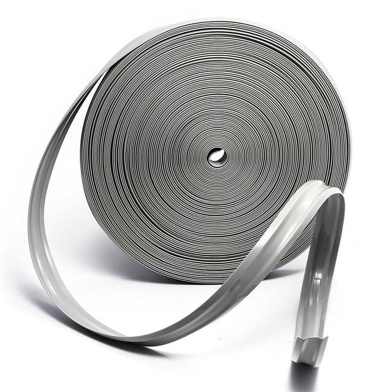 1 in. x 100 ft. Vinyl Trim Insert - Gray - Walmart.com