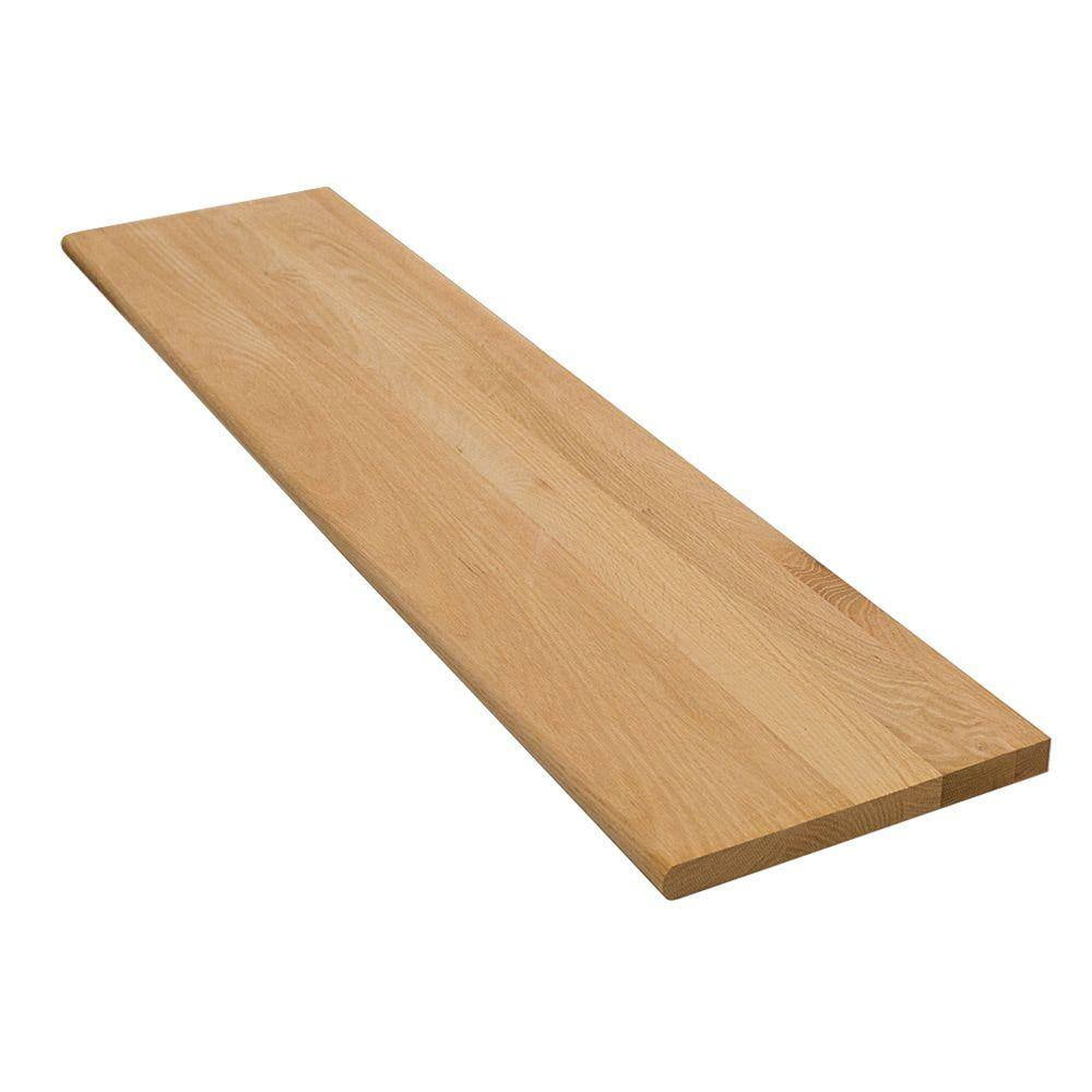 1 in. x 11-1/2 in. x 60 in. Unfinished Red Oak Box Tread - Walmart.com