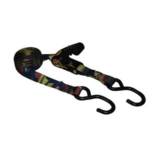 1 in. x 15 ft. Camo Ratchet Tie-Down with S-Hooks - Walmart.com