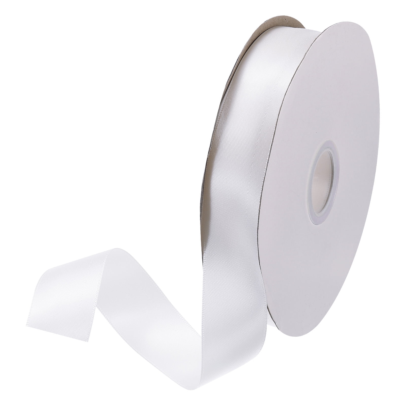 1 inch 50 Yard Wide Satin Ribbon Grosgrain Valentine Solid Double Face ...