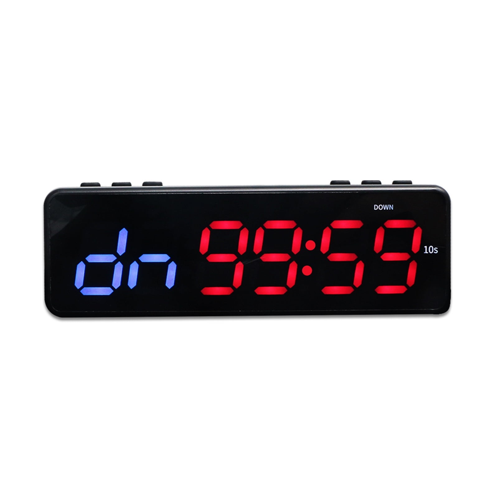 1 inch Gym Timer Interval Timer, APP Control Battery Powered Workout ...