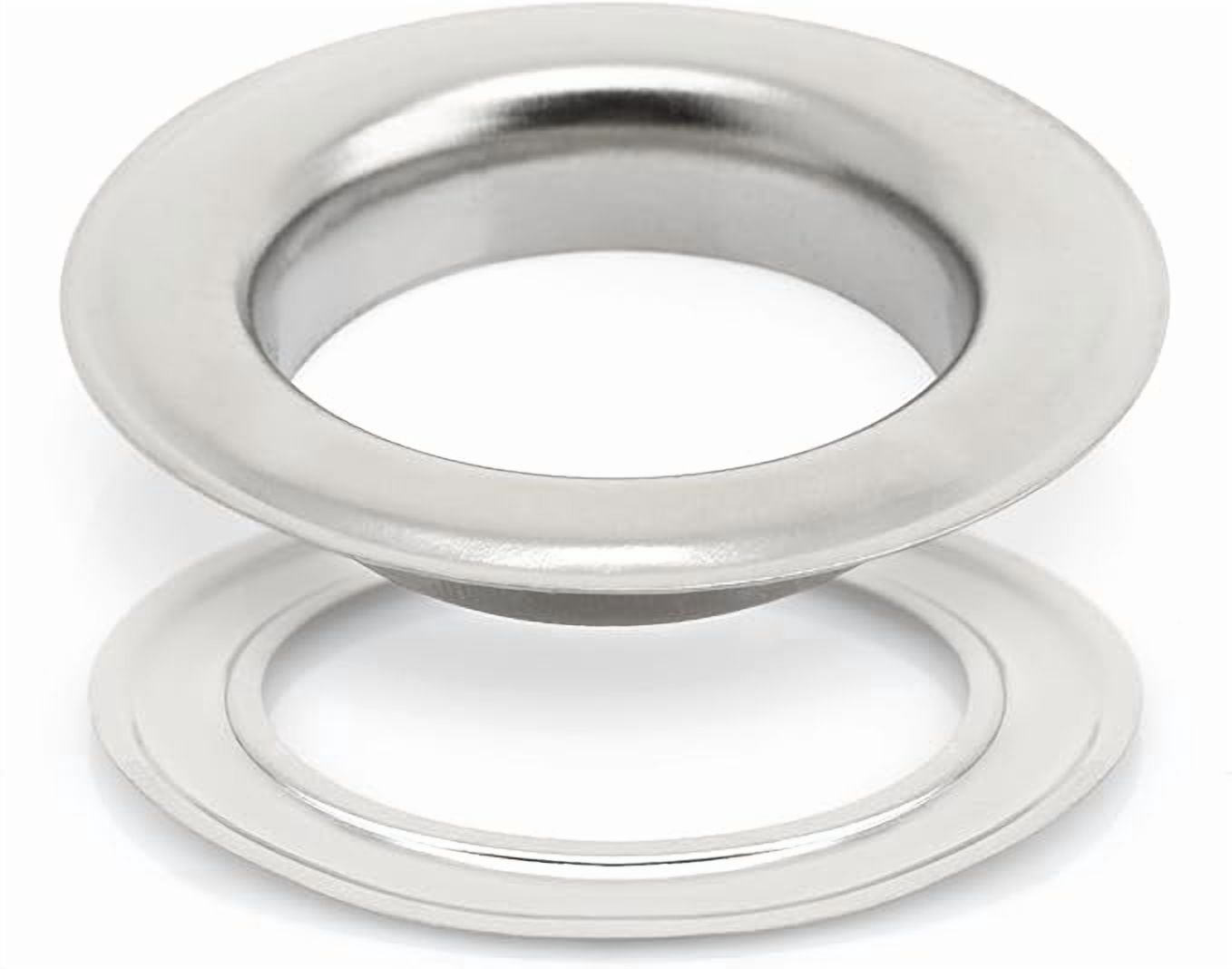 CRAFTME STUDIO, Grommets Eyelets, 1 inch ID, Silver 10 Sets - Walmart.com