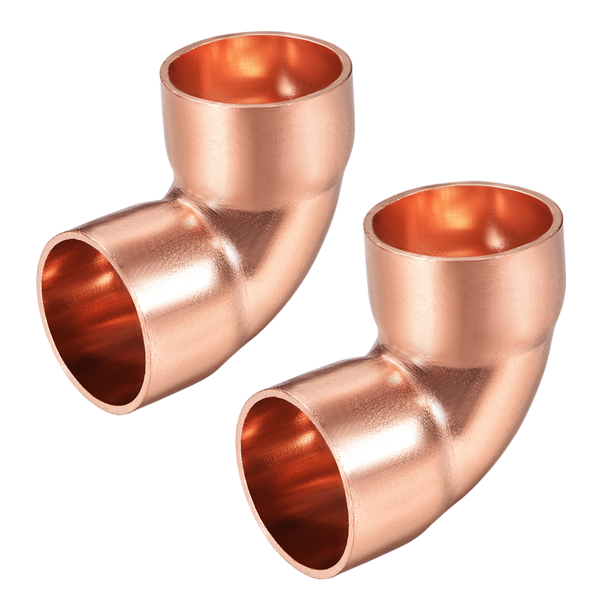1-inch ID 90 Degree Copper Elbow,Short-Turn Copper Fitting Conector for ...