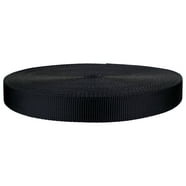 Country Brook Design® 1 Inch Black Heavy Nylon Webbing - Walmart.com