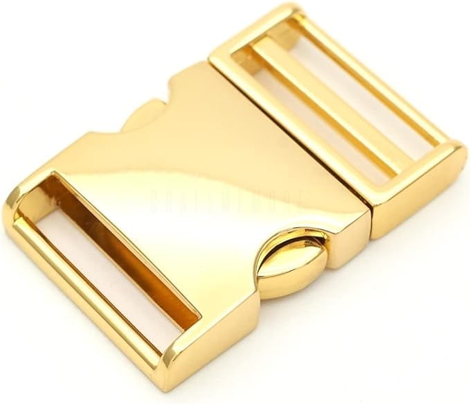 1 inch Metal Curved Side Release Buckle Adjustable Clip Lock for Belt ...