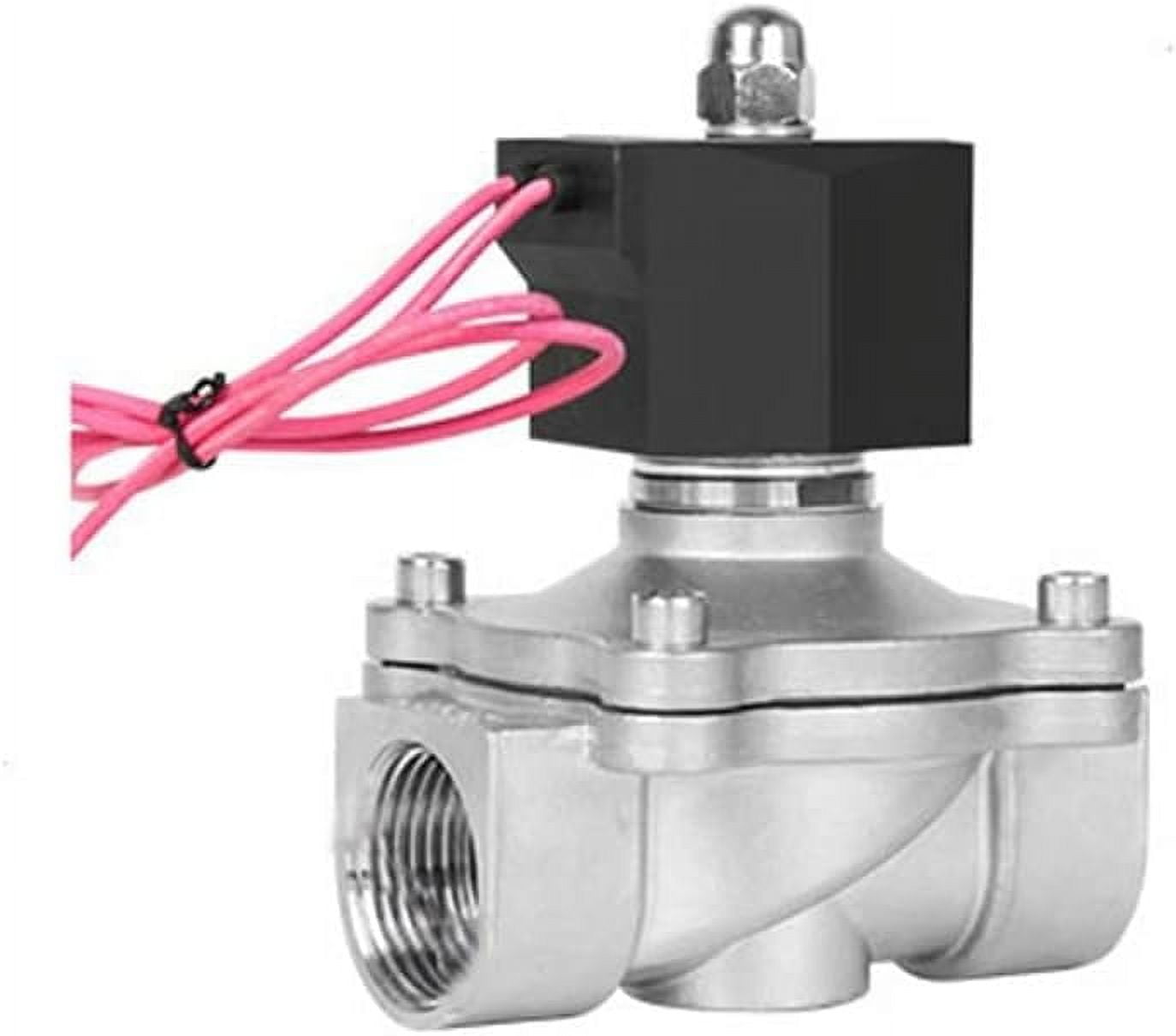 1 inch Normally Closed Stainless Steel Solenoid Valve DN25 Waterproof Solenoid Valve 24V 12V ...