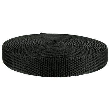 Country Brook Design® 1 Inch Black Heavy Nylon Webbing - Walmart.com