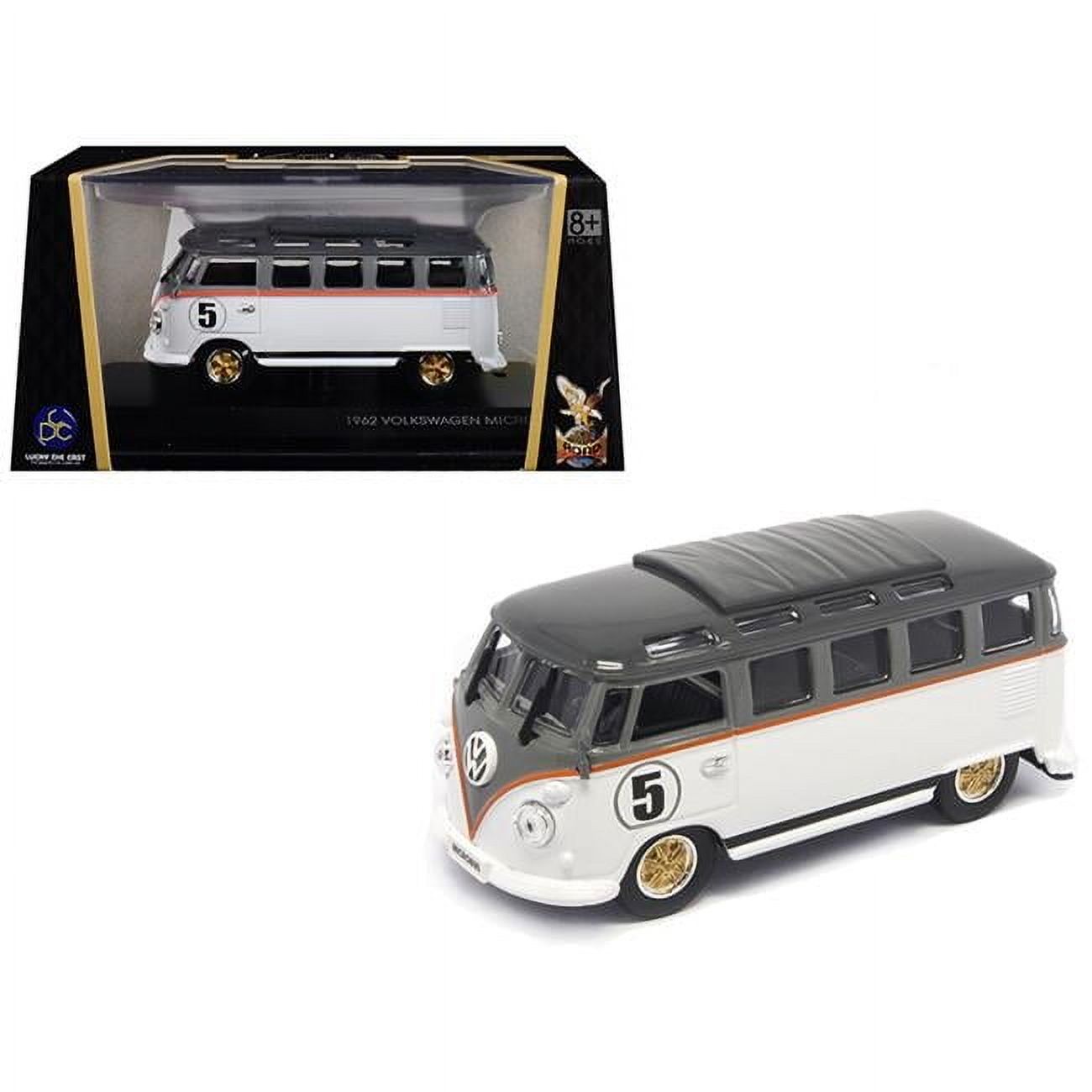 1 isto 43 1962 Volkswagen Microbus No. 5 Van Bus Diecast Model Car ...