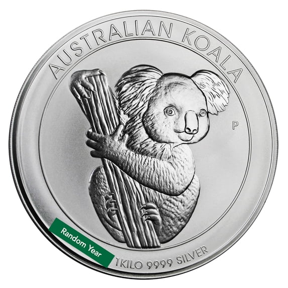 1 kilo Australian Silver Koala BU - Random Year (At Spot!) - Walmart.com