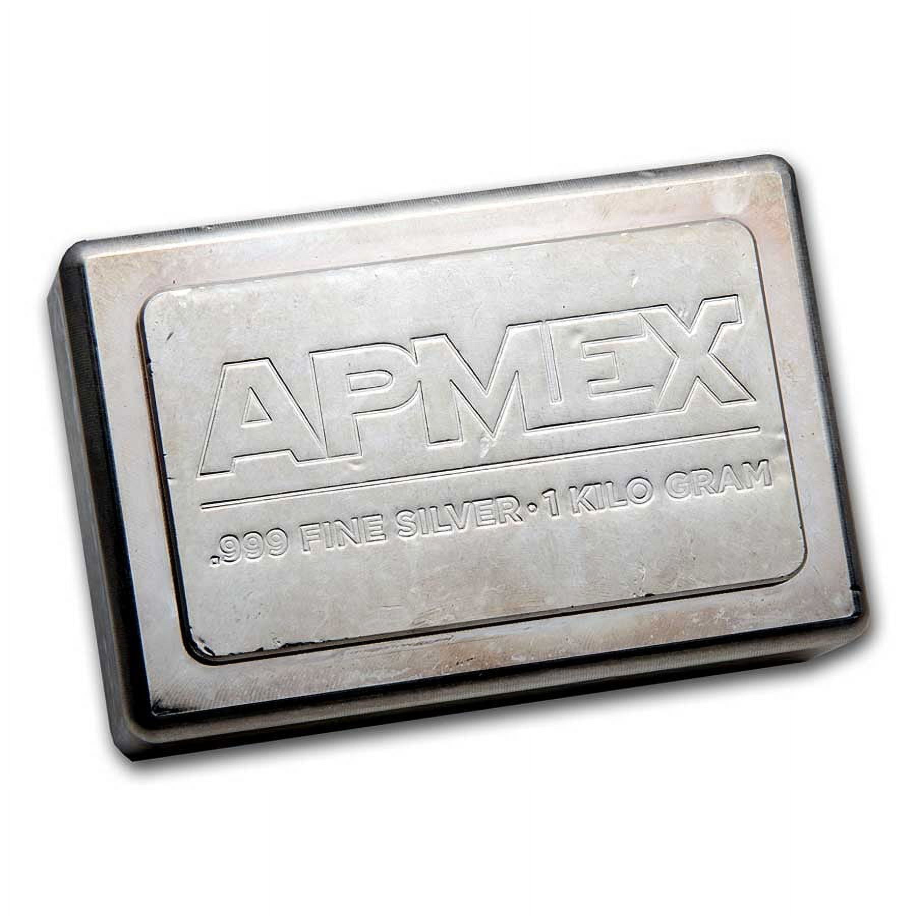 1 kilo Silver Bar - APMEX Short/Stubby (Stackable-Secondary MKT ...
