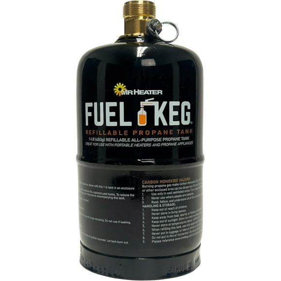 1 Lb Refillable Propane Tank