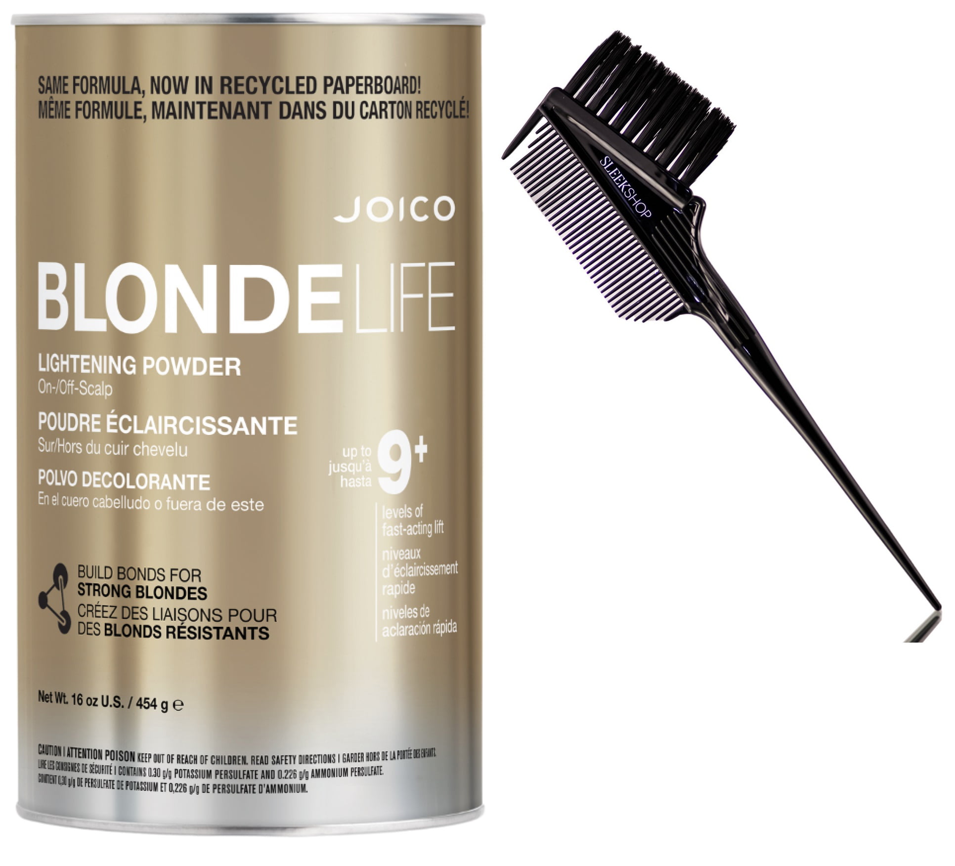 1 lb / 16 oz / 1 pound , Joico BLONDE LIFE Lightening Powder, On / Off ...