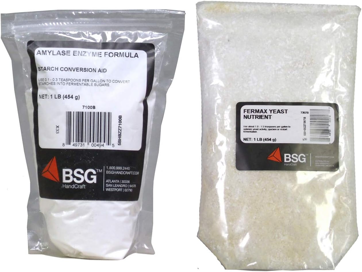 1 lb Amylase Enzyme - 1 lb Fermax Yeast Nutrient - Walmart.com