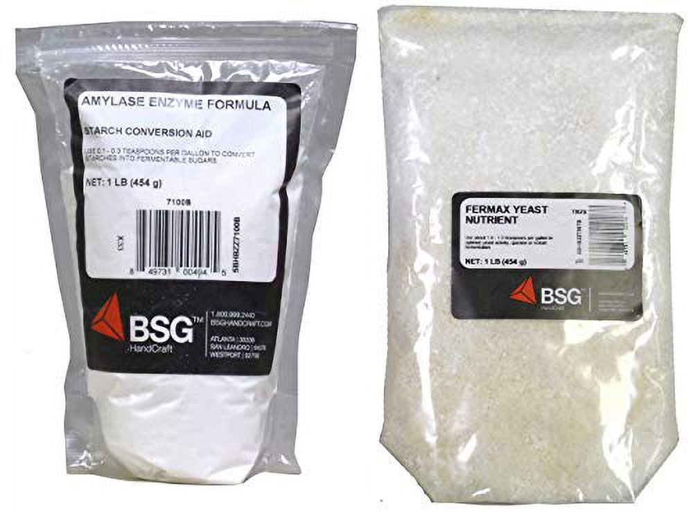 1 lb Amylase Enzyme - 1 lb Fermax Yeast Nutrient - Walmart.com