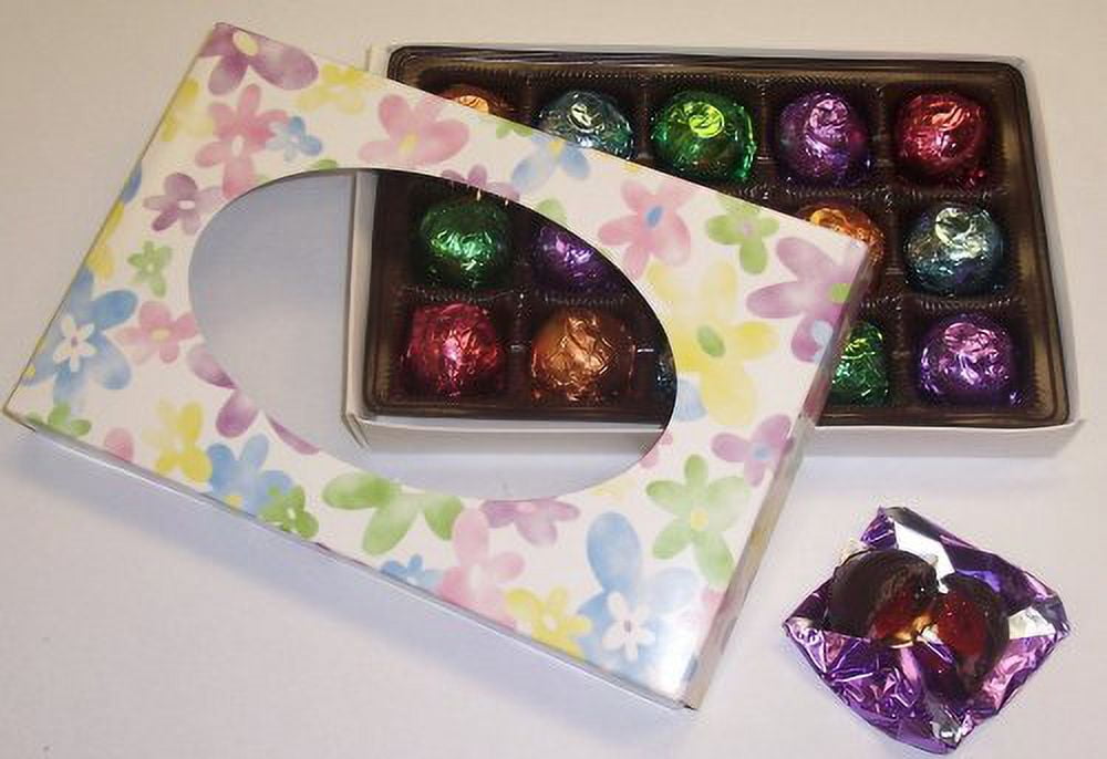 1 lb. Dark Chocolate Covered Cherry Brandy Cherries in a Box with ...