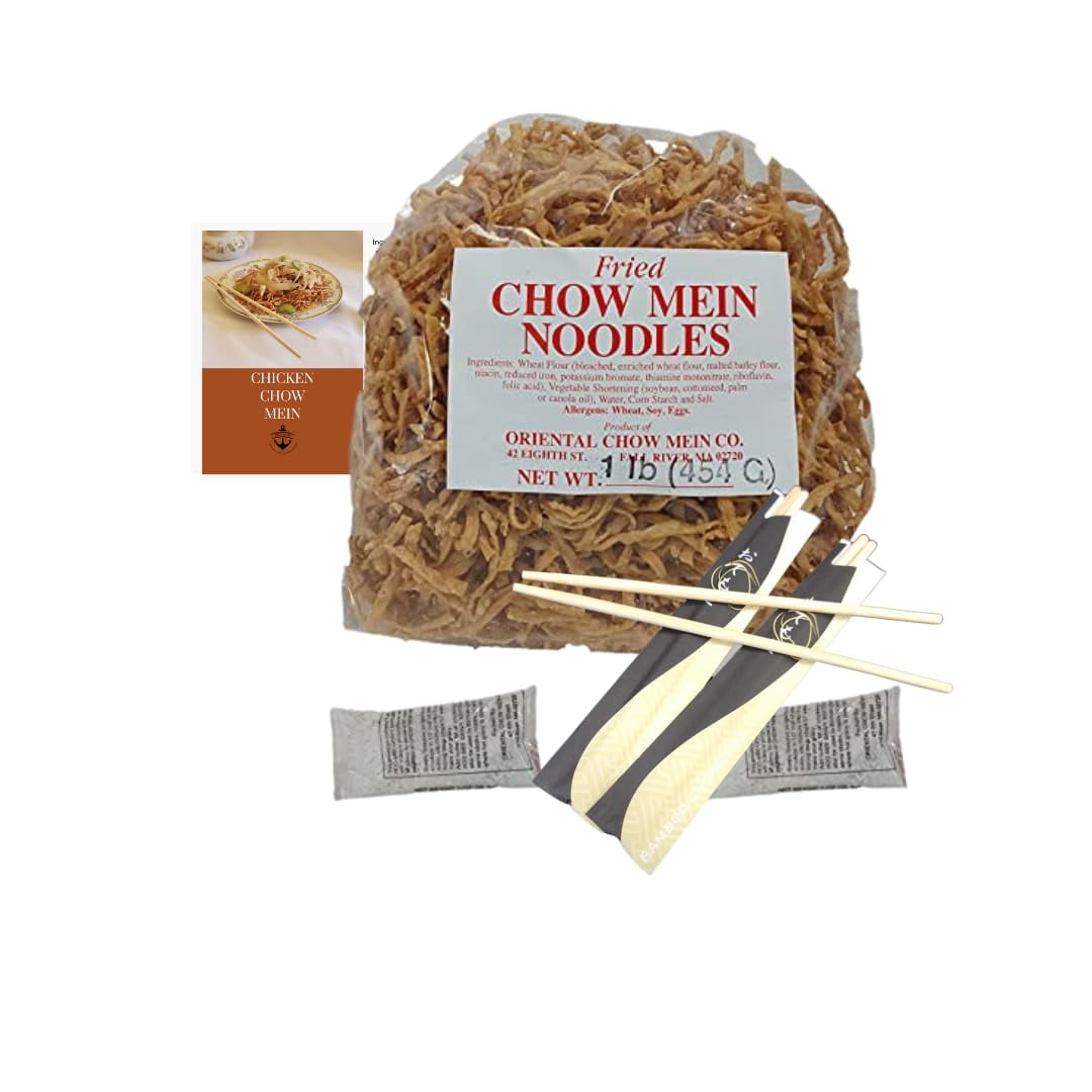 1 lb Hoo-Mee Fried Chow Mein Noodles with (2) 1-oz gravy packets ...
