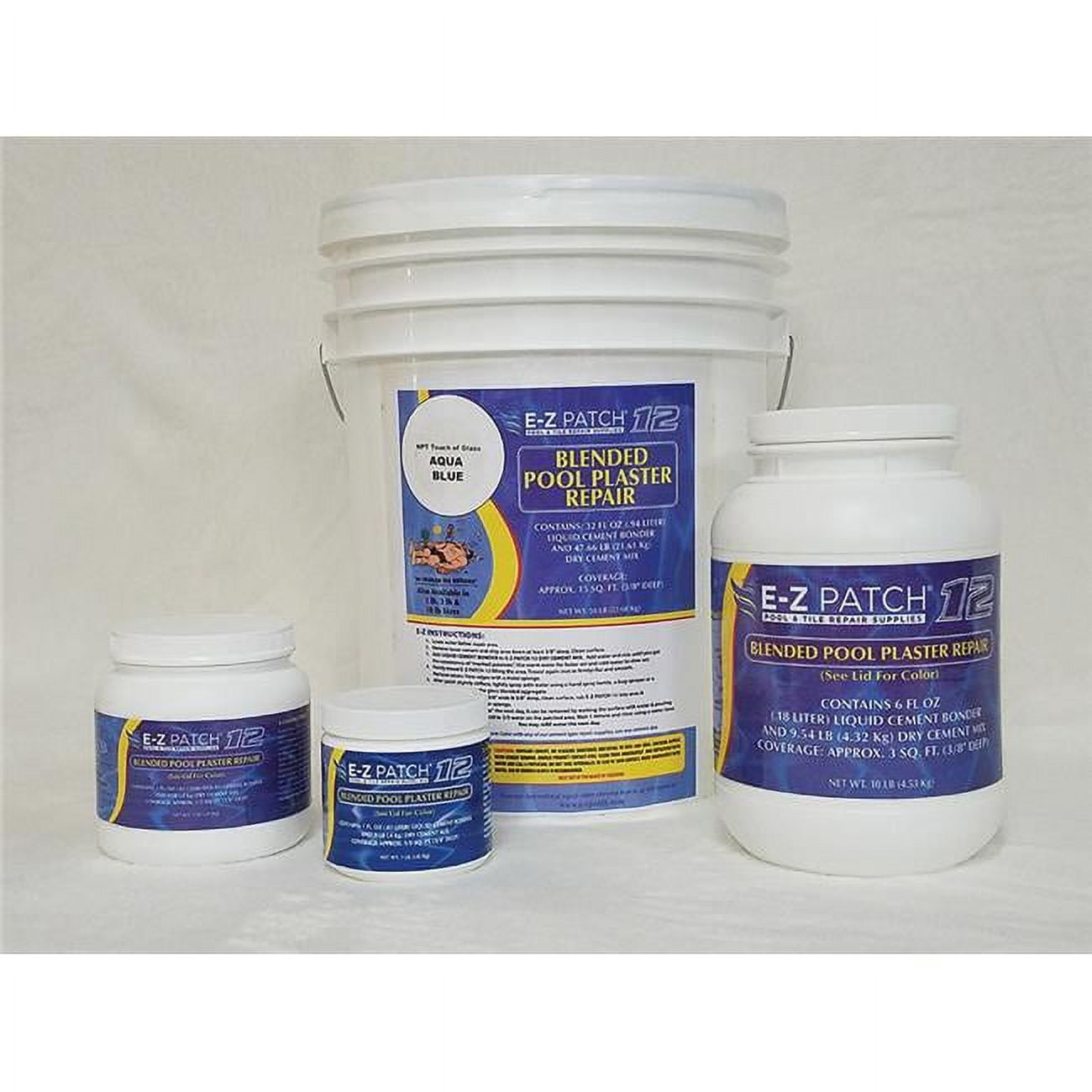NPT StoneScapes Mini Aqua Blue Blended Plaster, Puerto Rico Blend ...