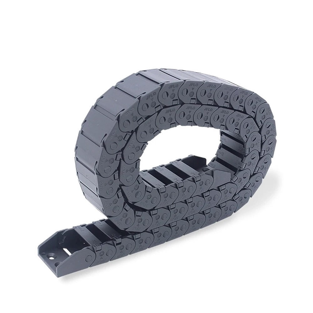 1-meter cable drag chain semi enclosed inner opening series J15BF.3. N ...