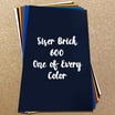 Siser Brick 600 Thick Iron On HTV Heat Transfer Vinyl 20" x 5ft Roll ...