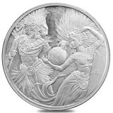 1 oz Aztec Yin Yang Silver Round .999 Fine - Walmart.com