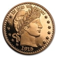 1 oz Copper Round - Barber Half Dollar - Walmart.com